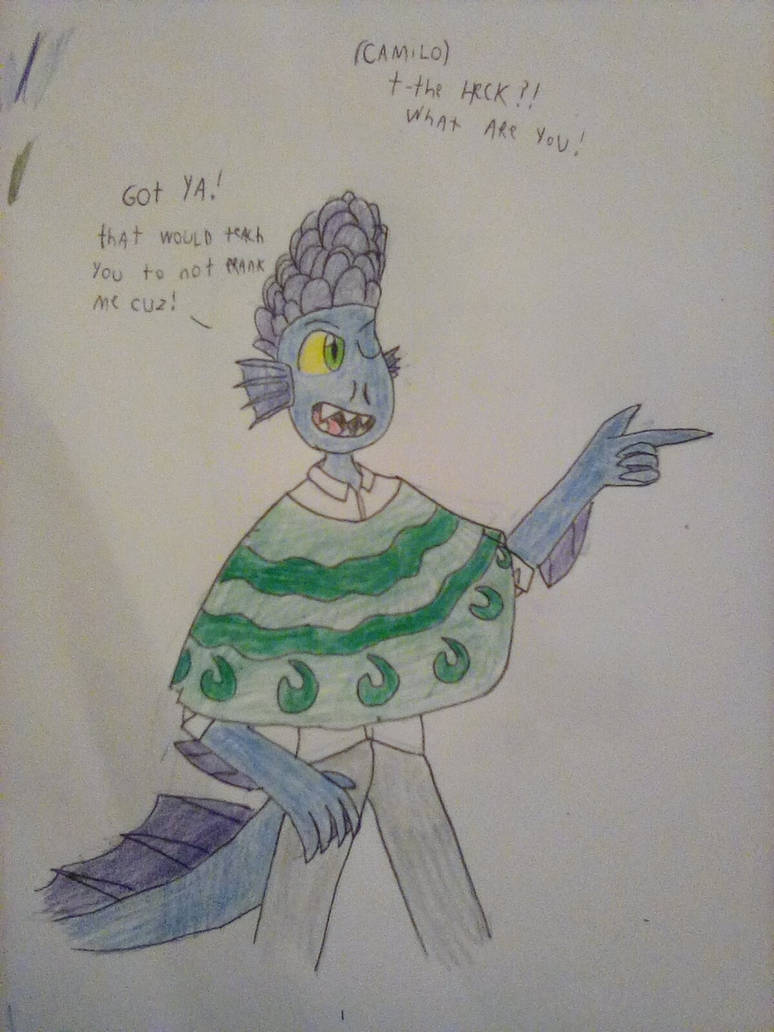 Encanto's sea monster: Alberto (Monster form) by psydrawer on DeviantArt Encanto's sea monster: Alberto (Monster form) by psydrawer on DeviantArt
