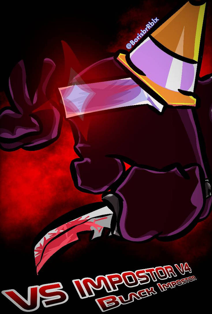 FNF - Vs Impostor V4 Black Impostor Fanart by BorisbrRblx on DeviantArt FNF - Vs Impostor V4 Black Impostor Fanart by BorisbrRblx on DeviantArt