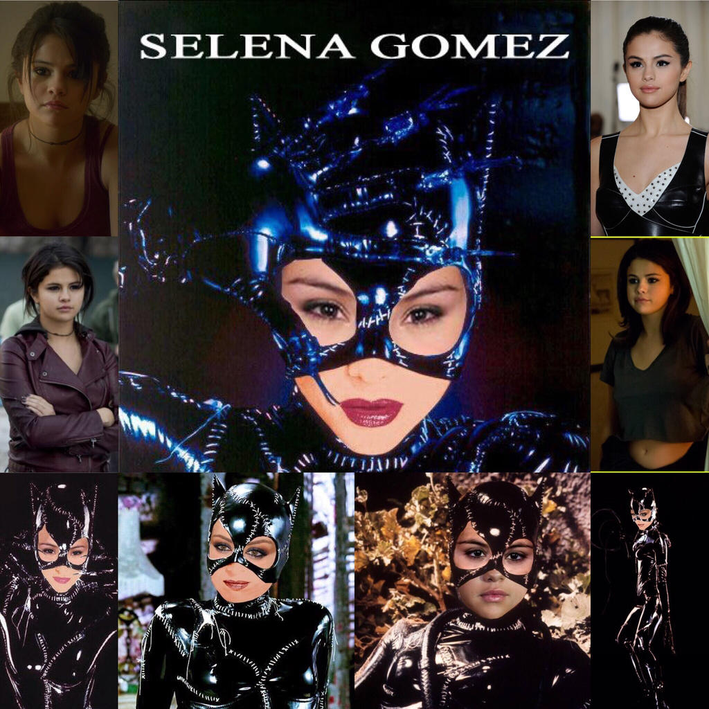 Selena Gomez As Catwoman By Batmat01 On Deviantart