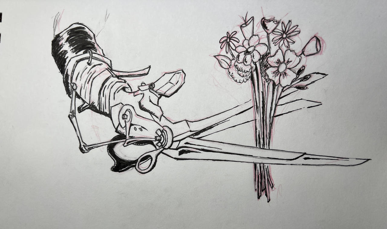 Inktober2022 Day 6: Bouquet by ericmatic on DeviantArt Inktober2022 Day 6: Bouquet by ericmatic on DeviantArt