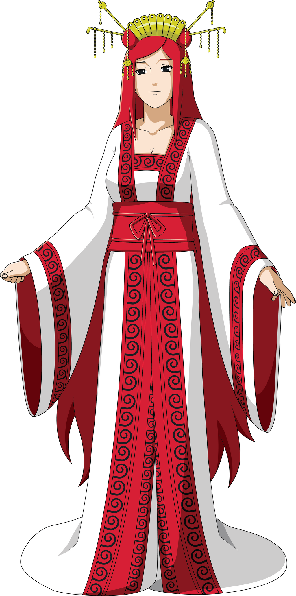 Moto Uzumaki Hashi And Mitos Daughter By Mrsoomori On Deviantart
