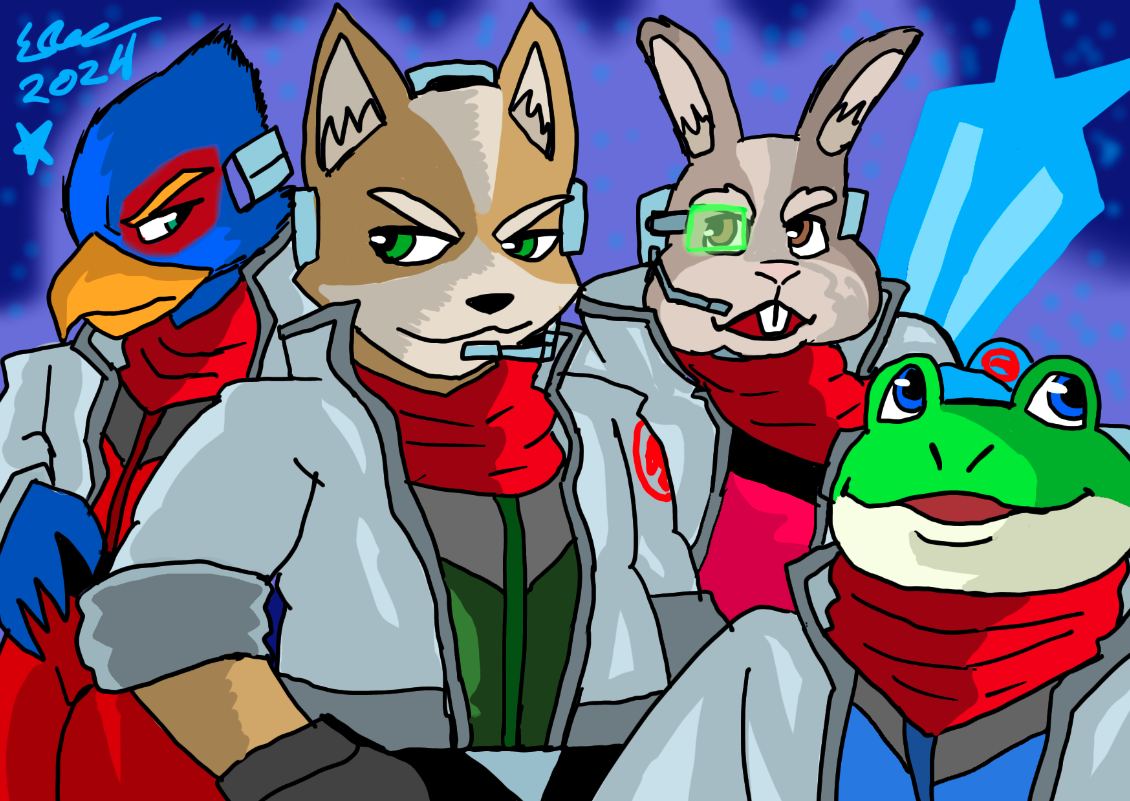 Star Fox Team By 80sfansincedayone On Deviantart