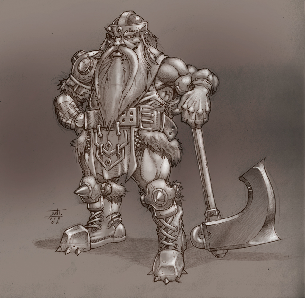 Dwarf by ChuddmasterZero on DeviantArt