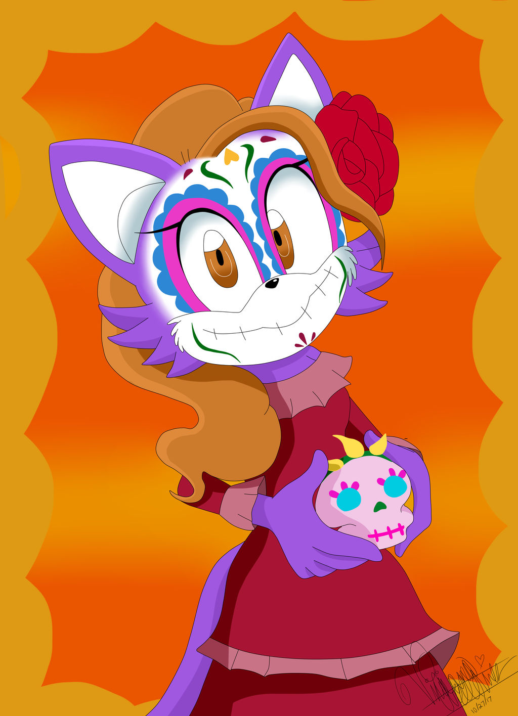 Vivi La Catrina By Gaiamoonflayer On Deviantart