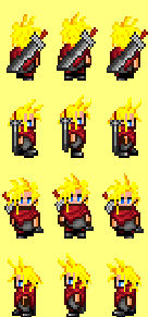 cloud sprite sheet by Neji-nii-san on DeviantArt
