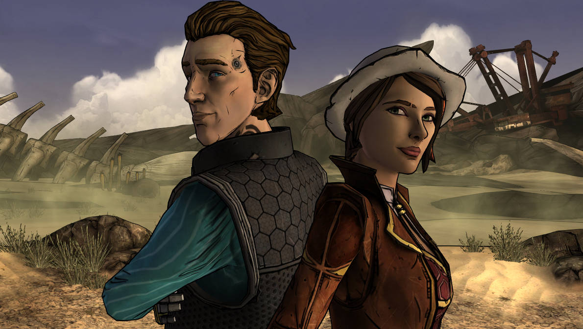 Tales From The Borderlands Pc Rhys Fiona By Danytatu On Deviantart