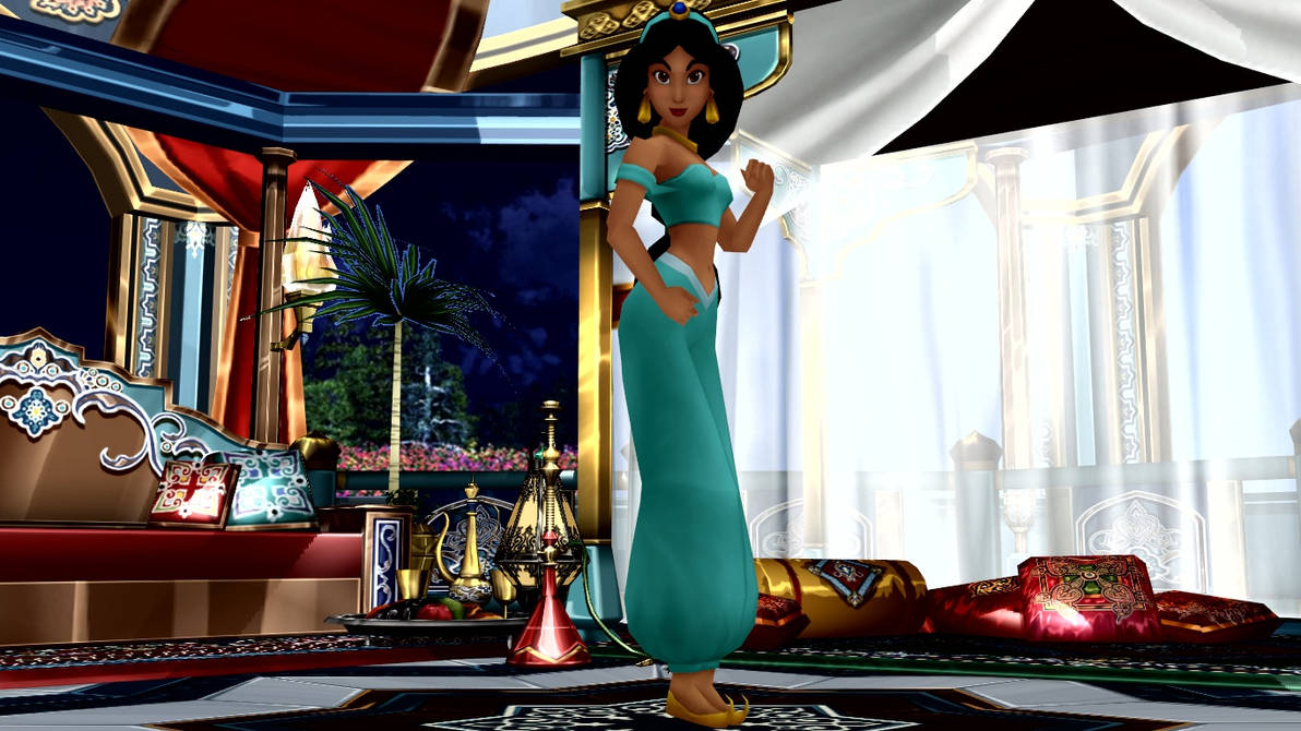 Mmd Pc Jasmine Aladdin By Danytatu On Deviantart