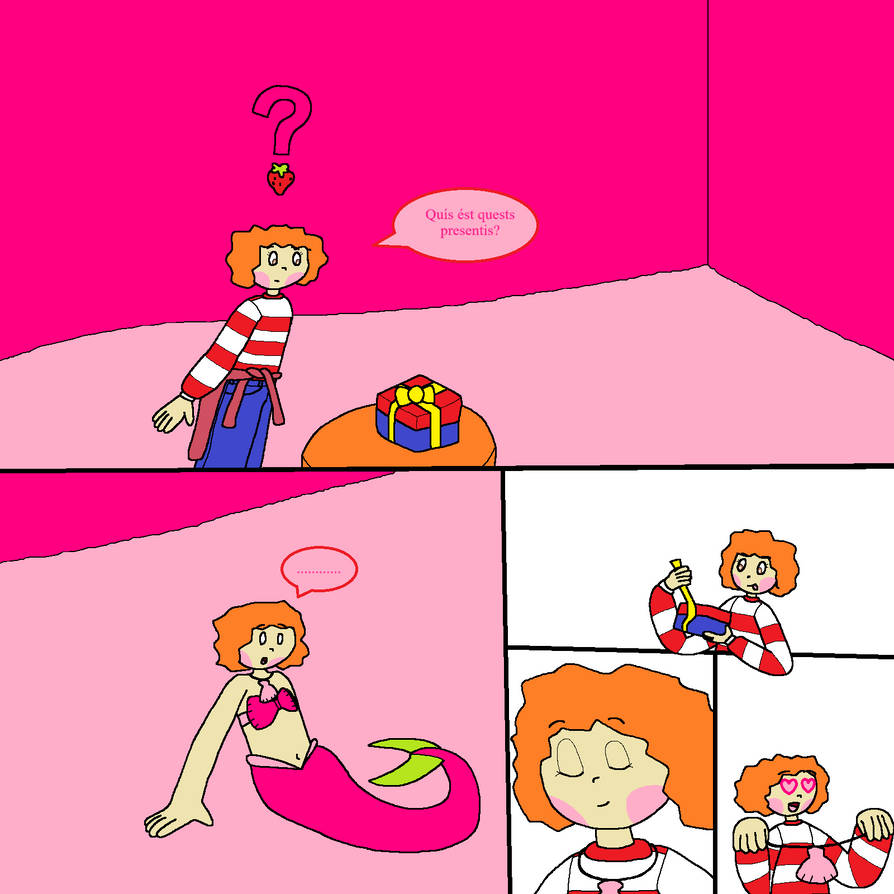 Sbsc Christmas Mermaid T By Nintendosupermario1 On Deviantart