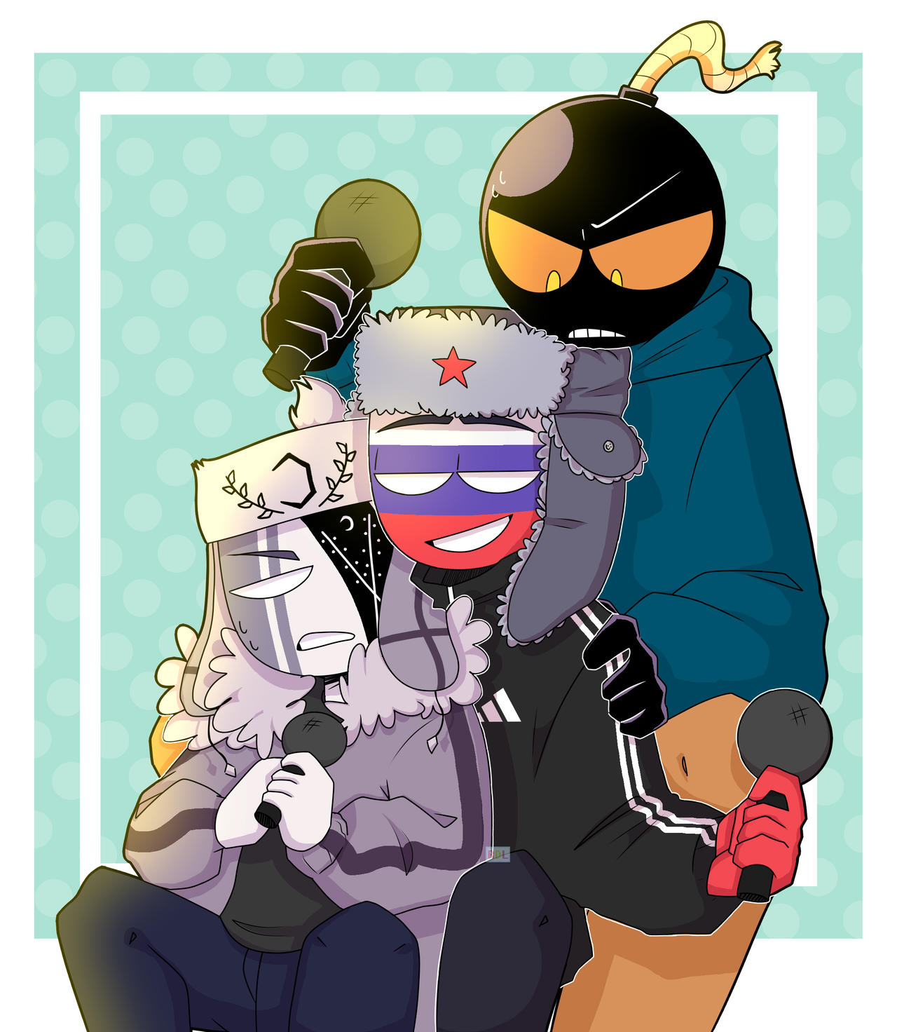 Whitty X Rusia X Ruv By Rankiedashlight On Deviantart