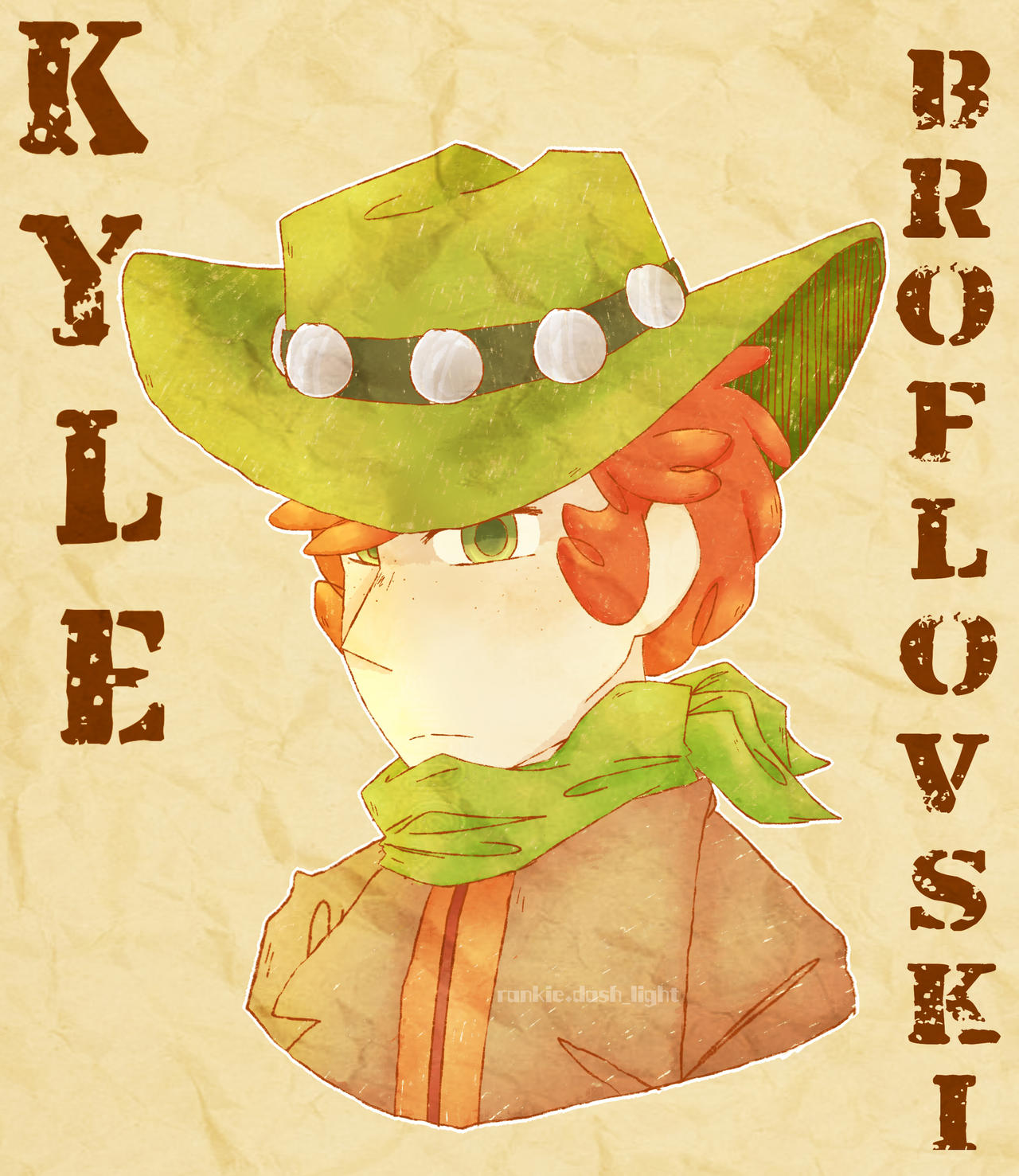 Gunslinger Kyle South Park By Rankiedashlight On Deviantart