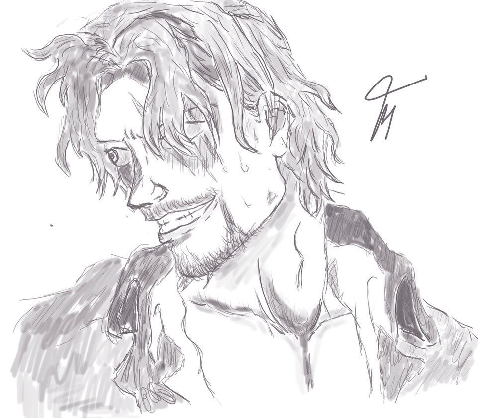 Fan Art Of Shanks One Piece By Tristanchoisart On Deviantart