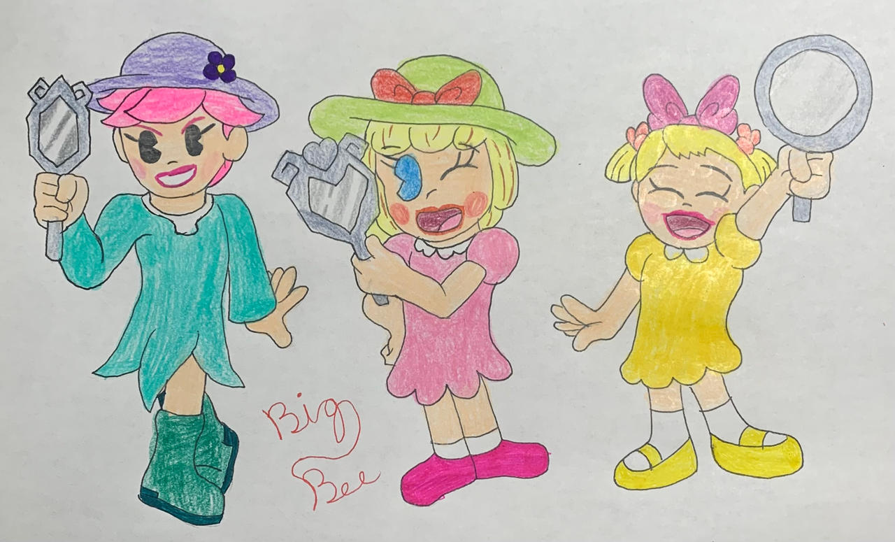 Earthbound Ghoul Girls C By Bigbee17 On Deviantart