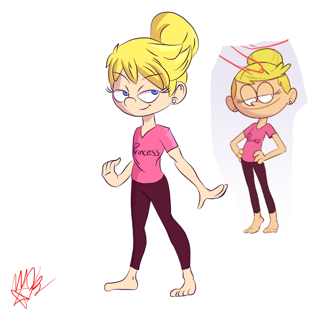 Lola Loud In Alternate Attire By Kefyredstar On Deviantart