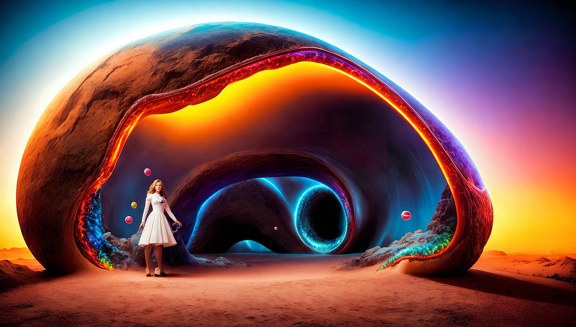 Inside The Geode By Ai Postcards On Deviantart