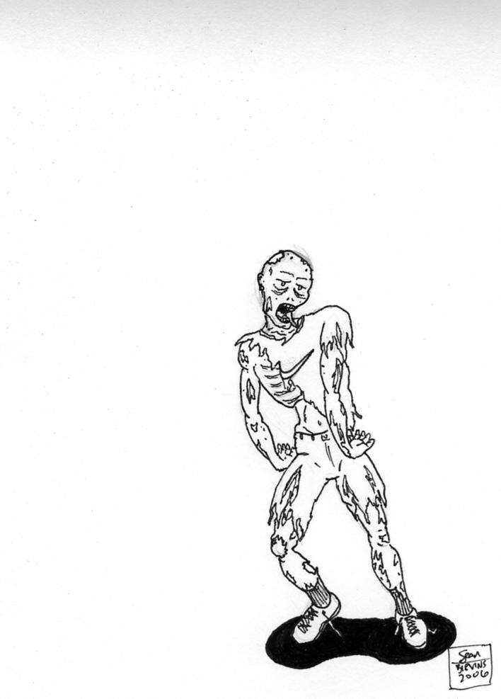 Ghoul-Zombie Concept 1 by JimmyDean1125 on DeviantArt