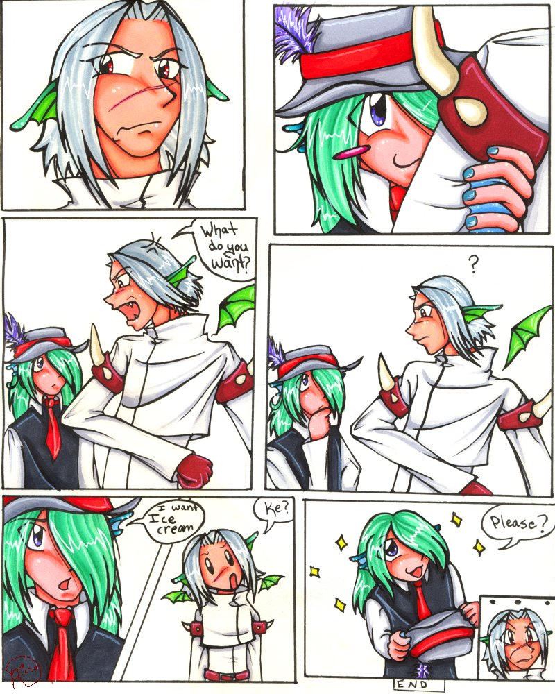 Jax and Aqua minicomic by RizzaJax on DeviantArt