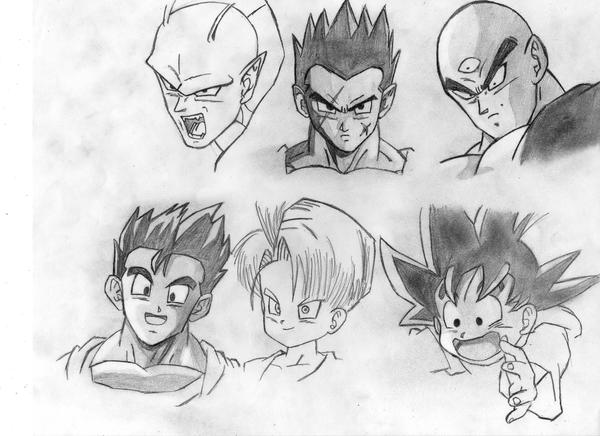 dbz faces 3 by diegodragonbooster on DeviantArt dbz faces 3 by diegodragonbooster on DeviantArt