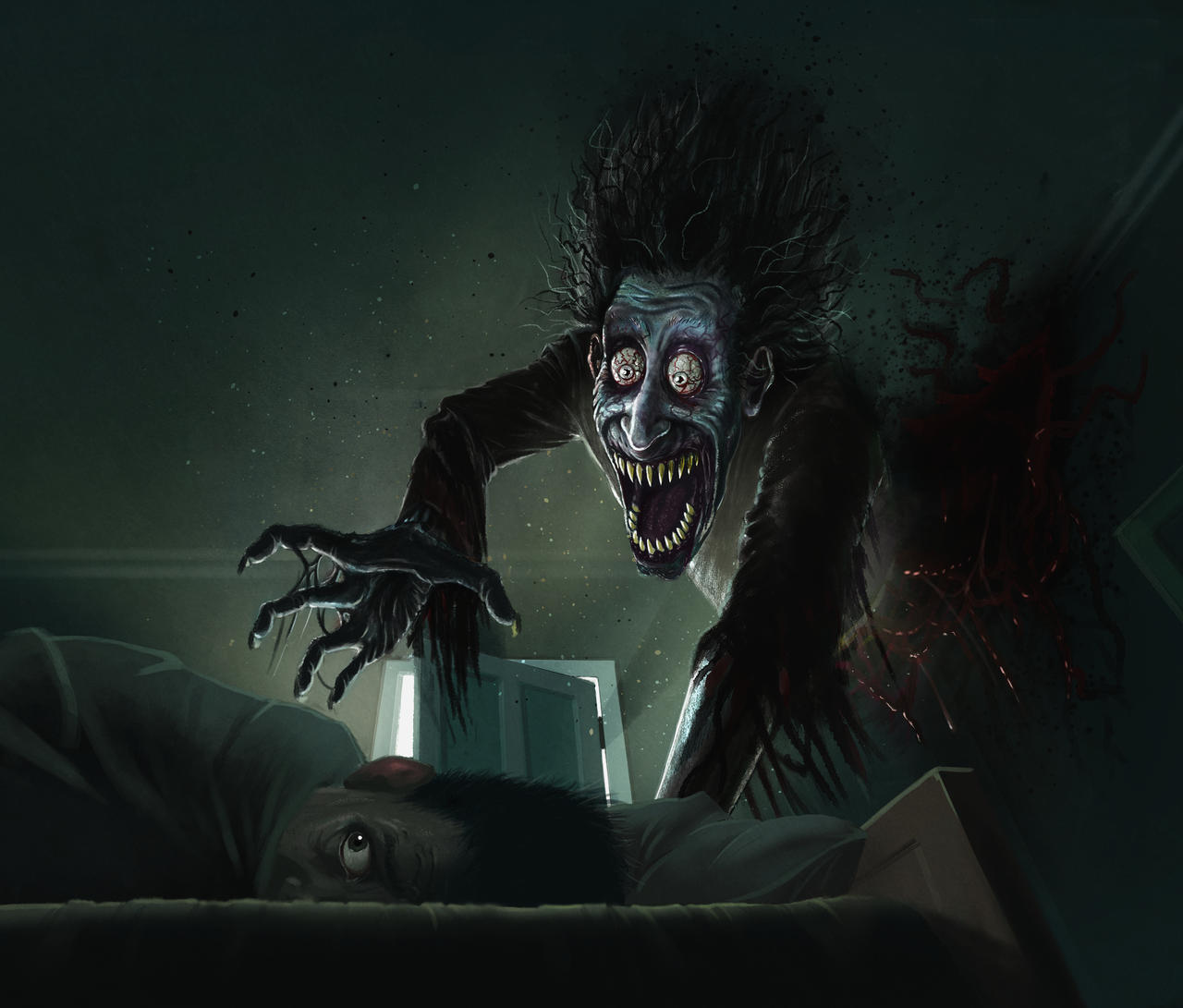Sleep paralysis entity by xey-os on DeviantArt Sleep paralysis entity by xey-os on DeviantArt