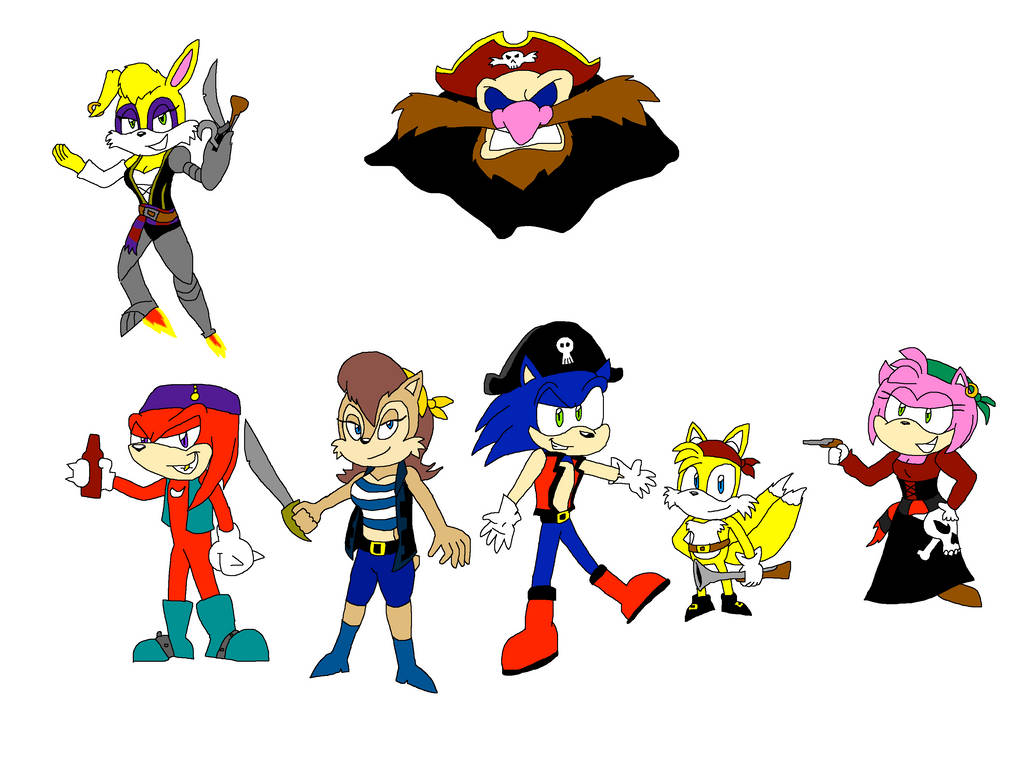 Sonic Pirates By Scurvypiratehog On Deviantart