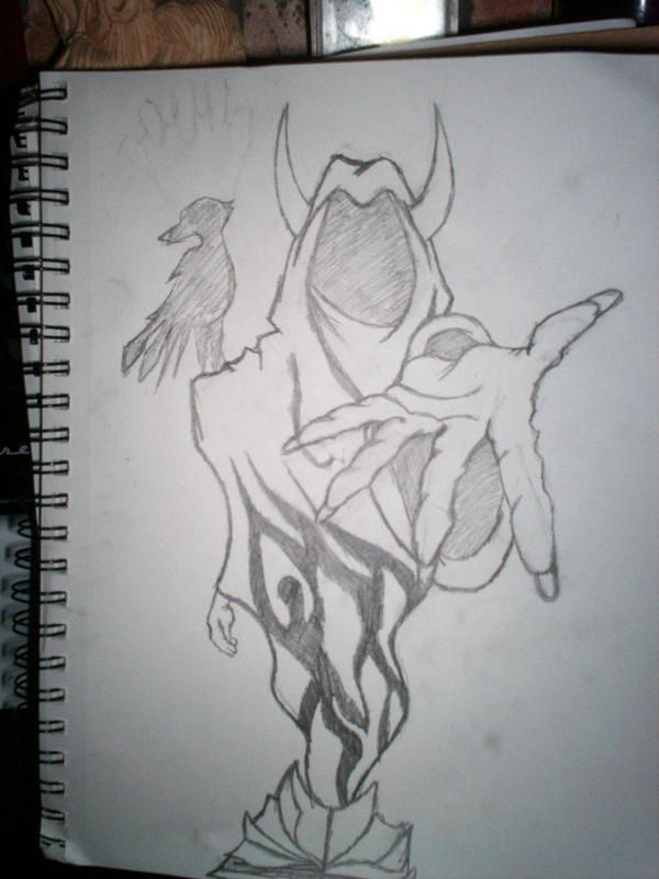 The wraith..the sketch by RoTTenKoRn on DeviantArt