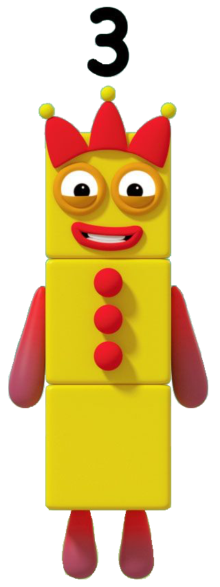 Three From Numberblocks By Alexiscurry On Deviantart