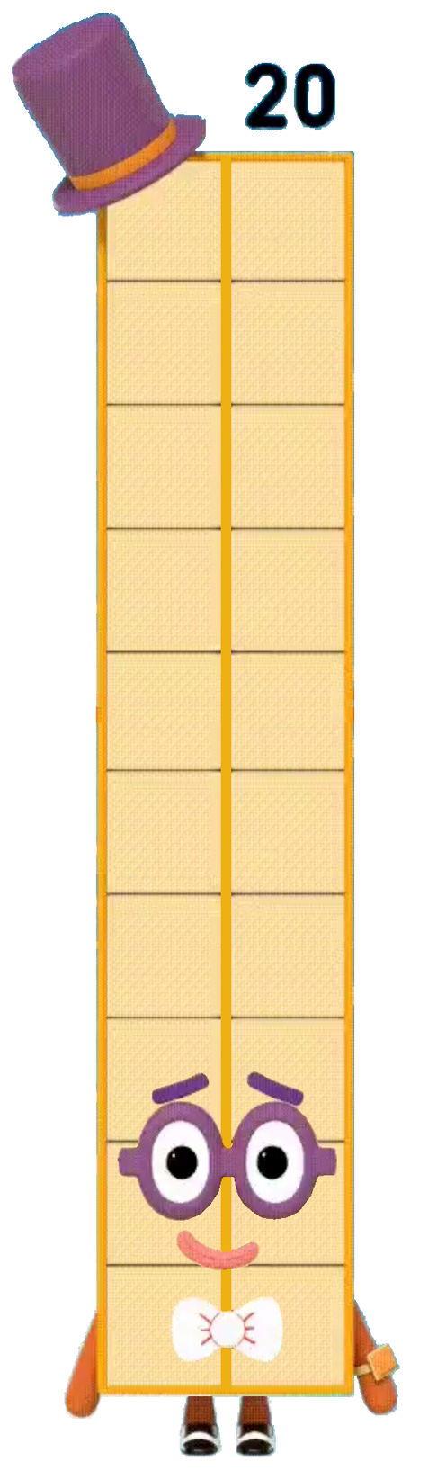 Twenty From Numberblocks By Alexiscurry On Deviantart
