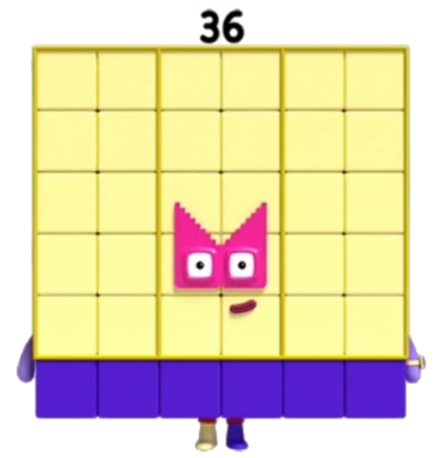 Thirty-Six from Numberblocks by alexiscurry on DeviantArt Thirty-Six from Numberblocks by alexiscurry on DeviantArt