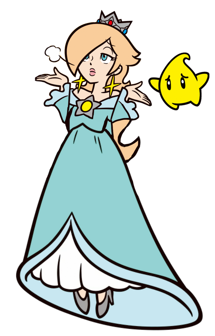 Super Mario Upset Princess Rosalina 2d By Alexiscurry On Deviantart