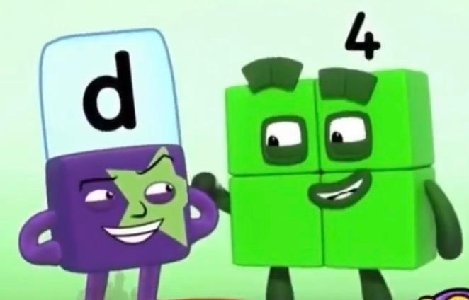 Alphablock D And Numberblock Four By Alexiscurry On DeviantArt alphablock-d-and-numberblock-four-by-alexiscurry-on-deviantart
