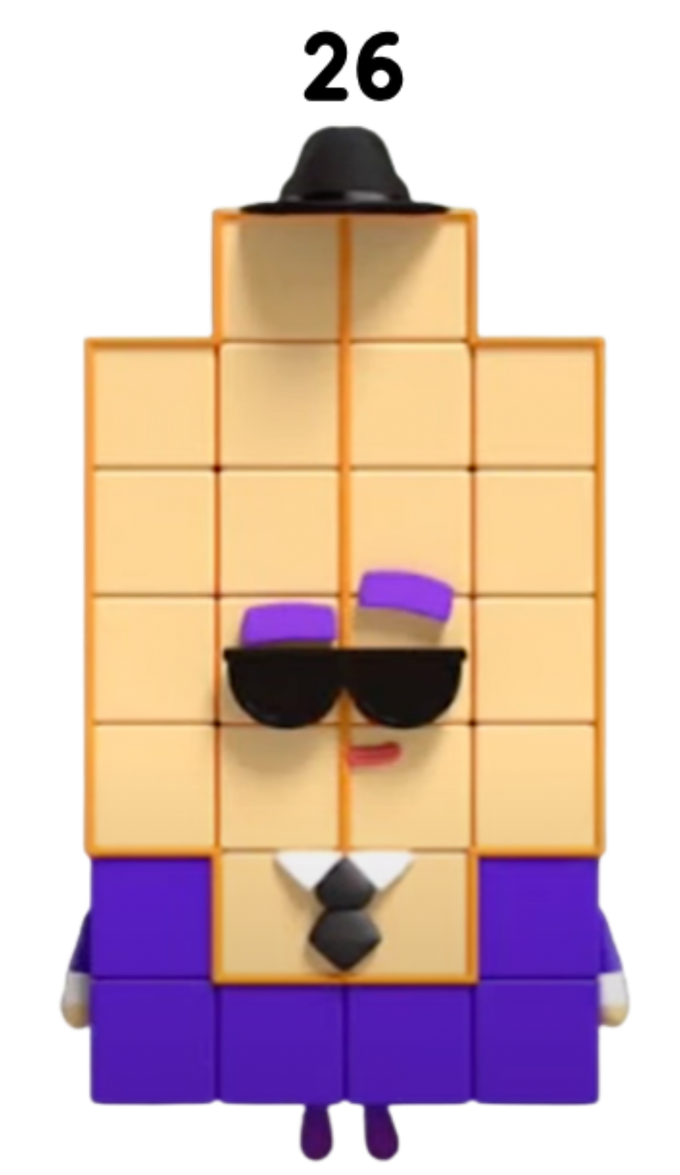 Twenty-Six from Numberblocks by alexiscurry on DeviantArt Twenty-Six from Numberblocks by alexiscurry on DeviantArt