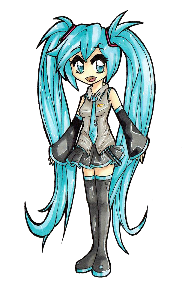 How To Draw Miku Hatsune Step By Step how-to-draw-miku-hatsune-step-by-step