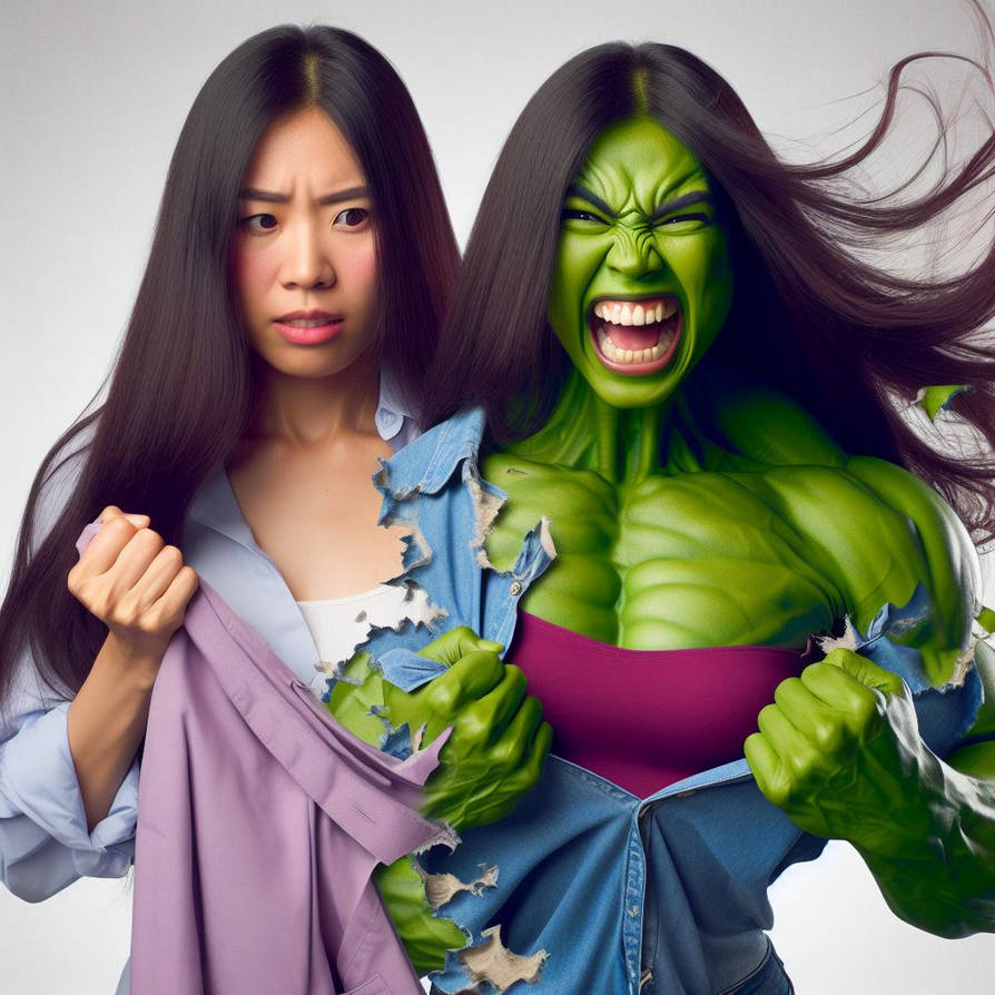 Asian She Hulk Tf By Flshe On Deviantart