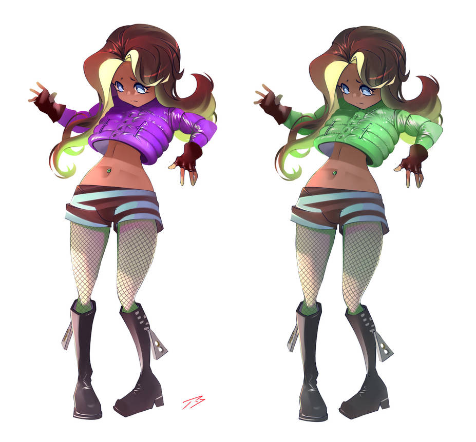 Marina Splatoon Alternative Version By Reneg30 On Deviantart