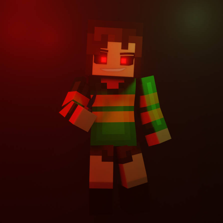 Chara Dreemurr Undertale Render By Williamanimation On Deviantart