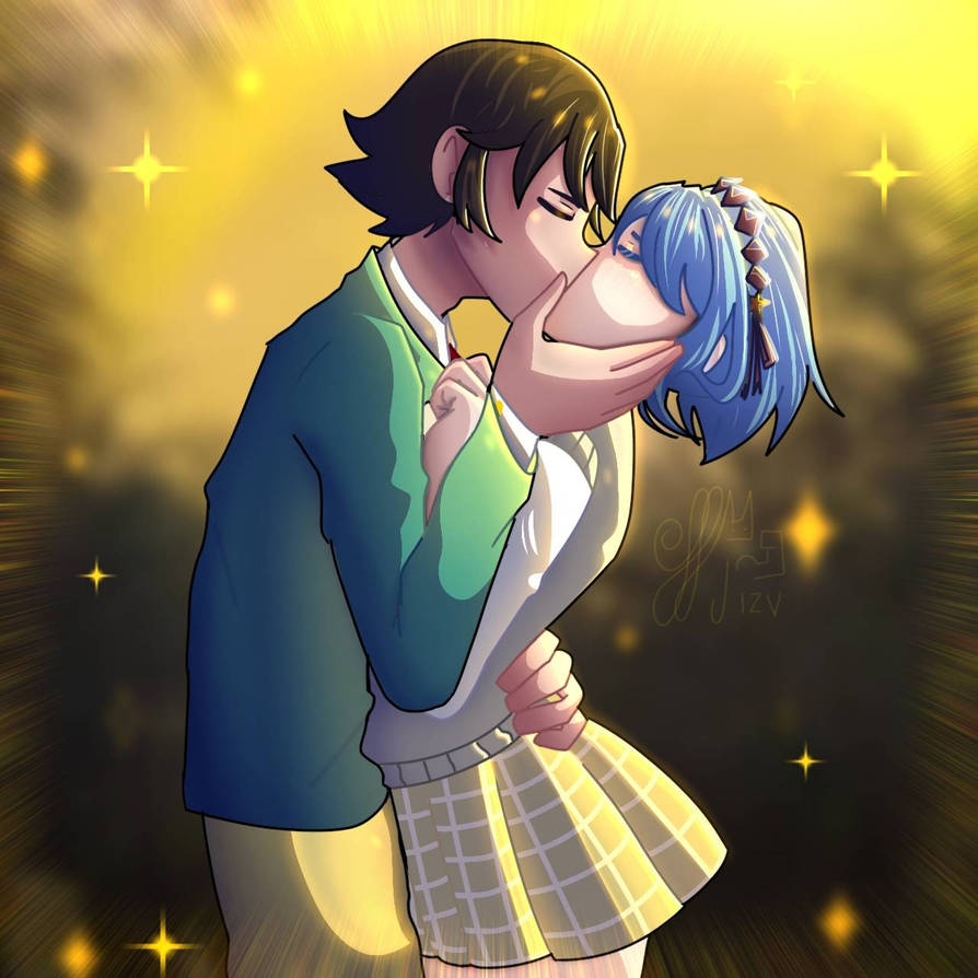 Rosario Vampire Kurumu And Tsukune By Izvkinq On Deviantart