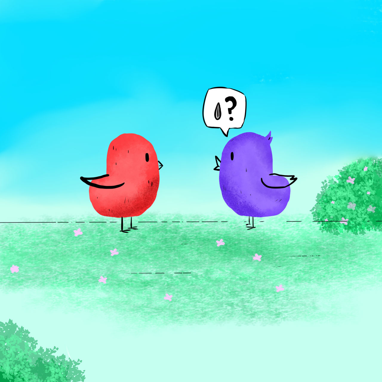 Little Chat By PurpleNerdDrawz On DeviantArt little-chat-by-purplenerddrawz-on-deviantart