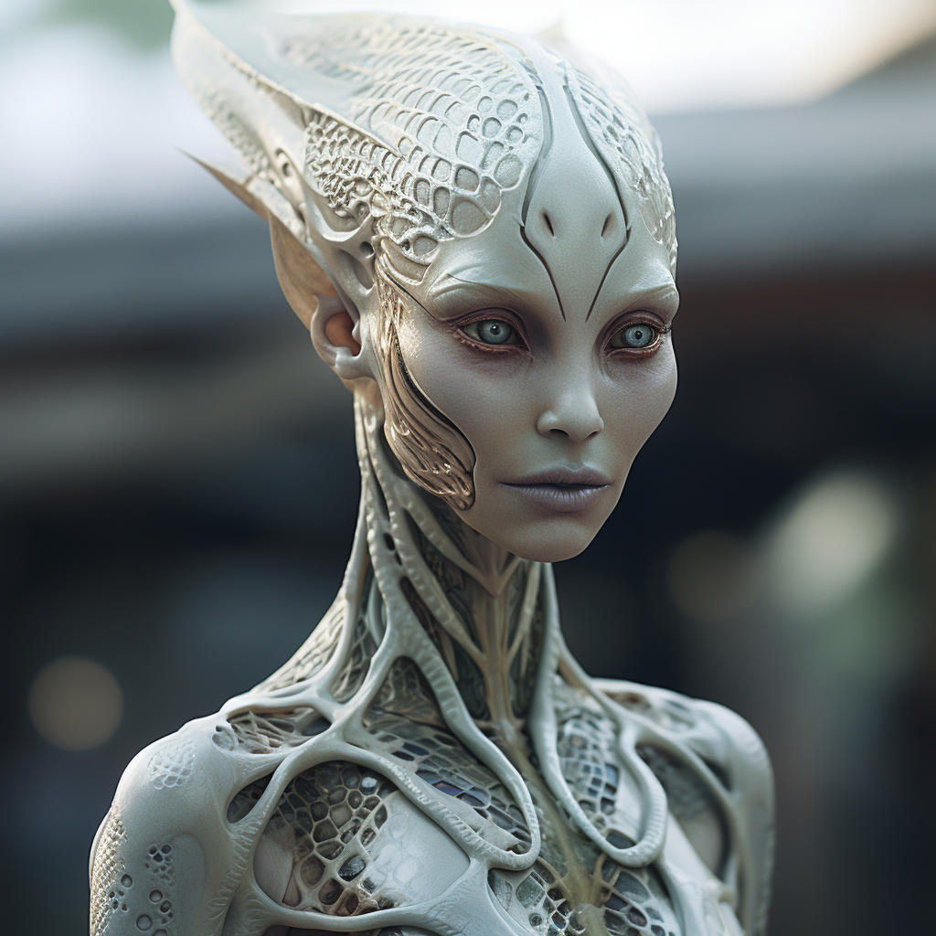 Superiorsnowboarder Female Alien Human Hybird 673c By Spacedreamcatcher On Deviantart