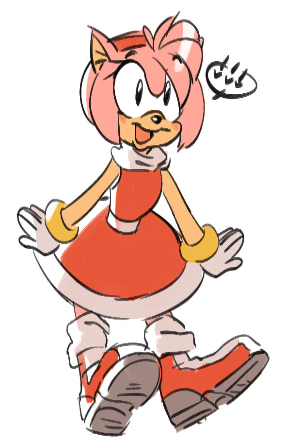 Amy Rose Doodle By Gaybrigade On Deviantart