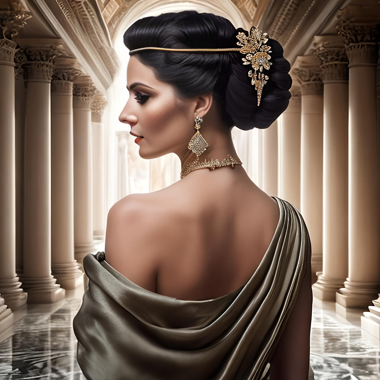 Livia Drusilla Domina 3 Imperial Grace By Quantumreel On Deviantart
