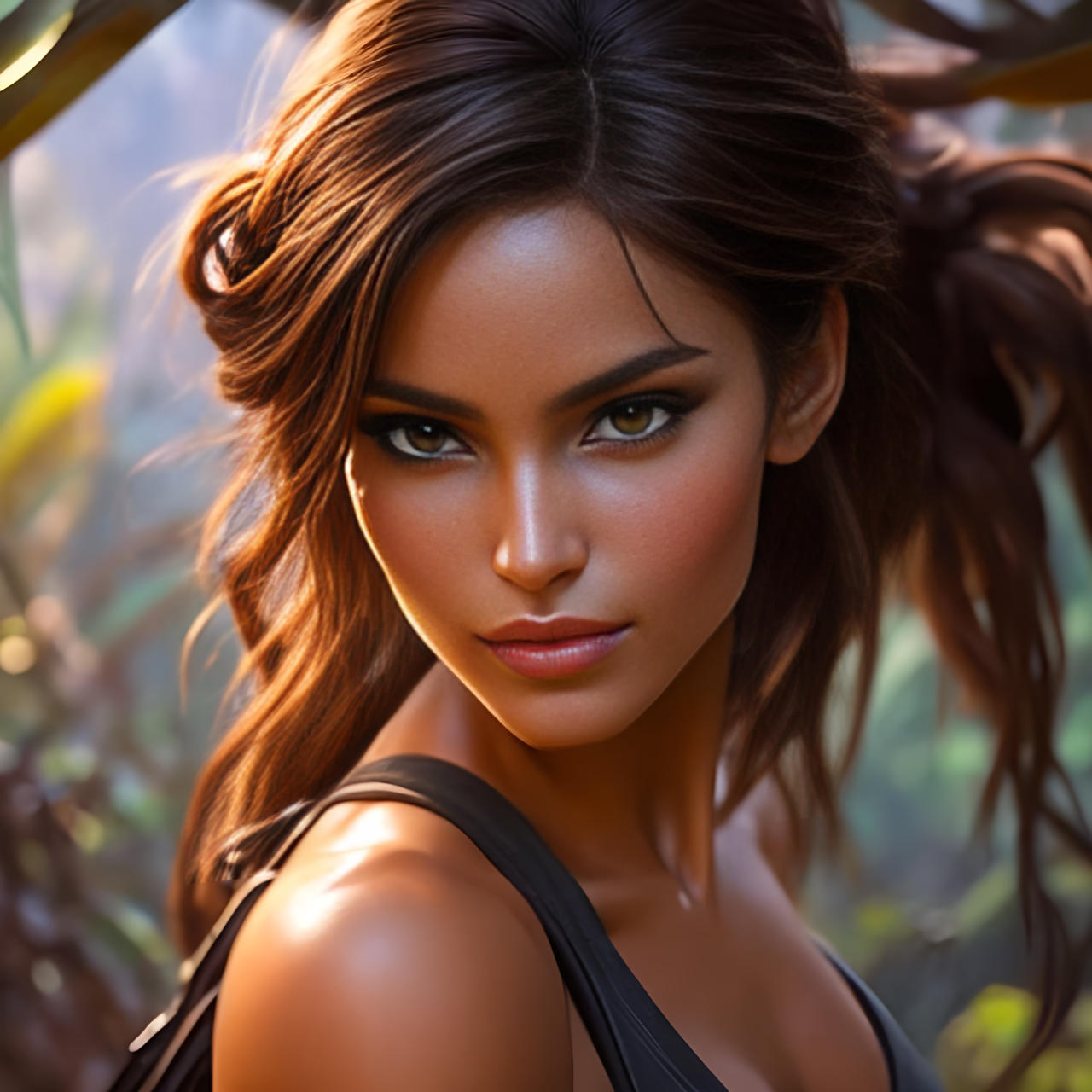 Lara Croft Jungle 6 By Quantumreel On Deviantart