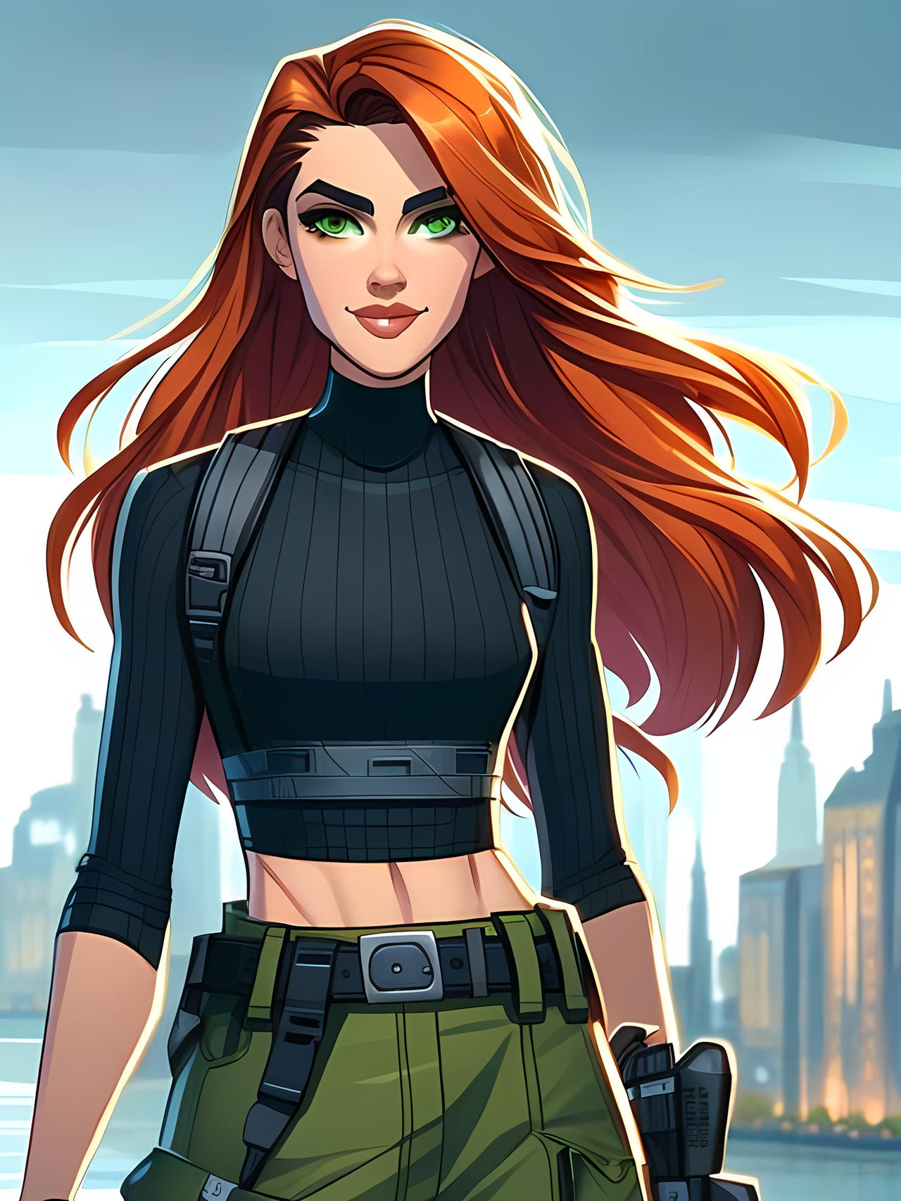 Kim Possible Character Design 3 By Quantumreel On Deviantart