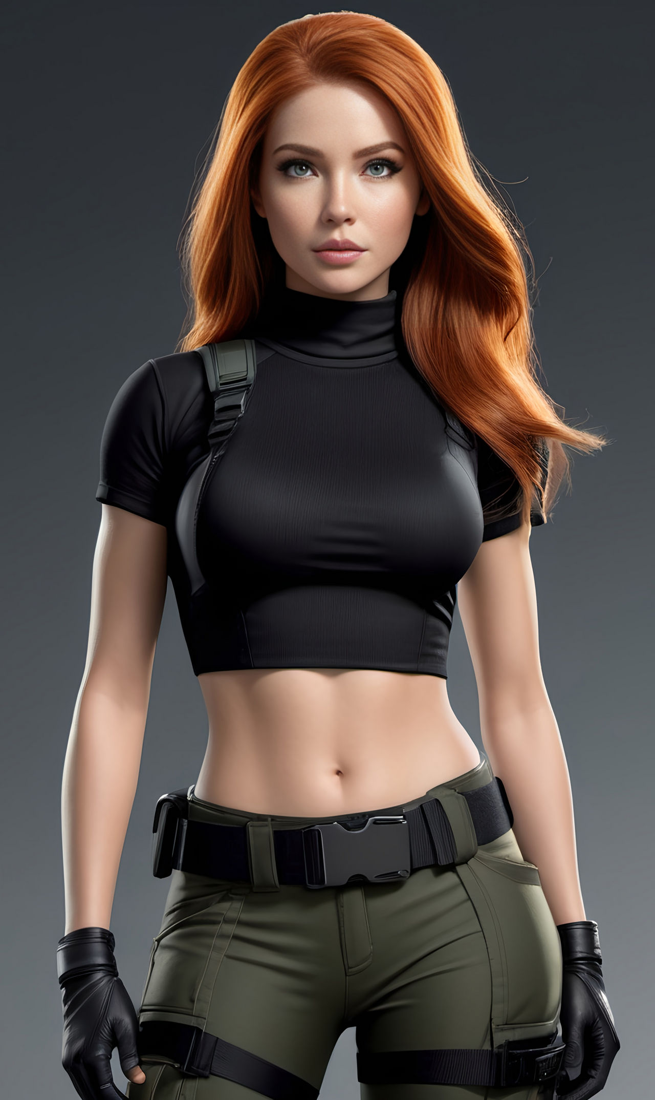 Kim Possible Character Design 3d 5 By Quantumreel On Deviantart