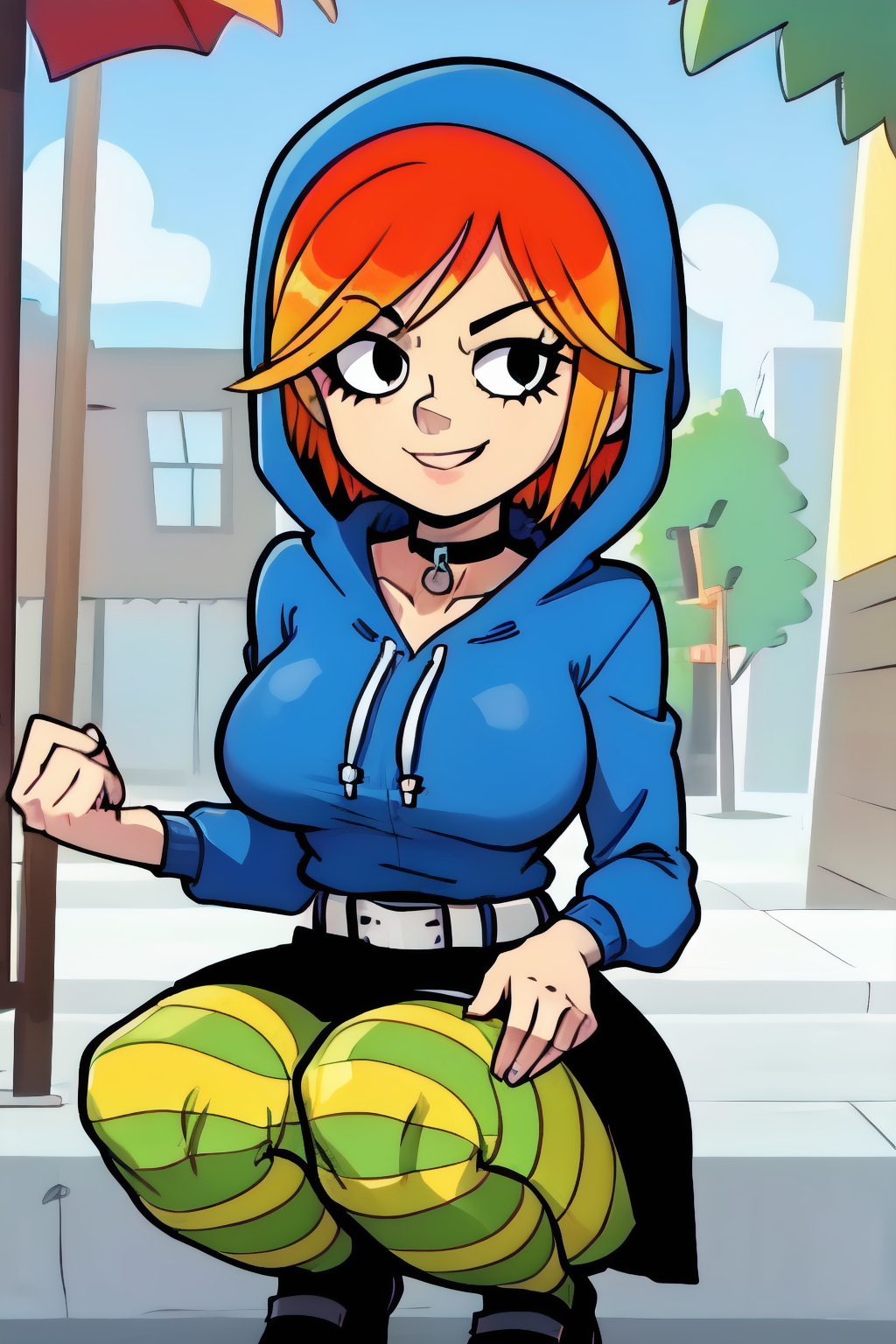 Goth Girl Cartoon Concept 2 By Quantumreel On Deviantart