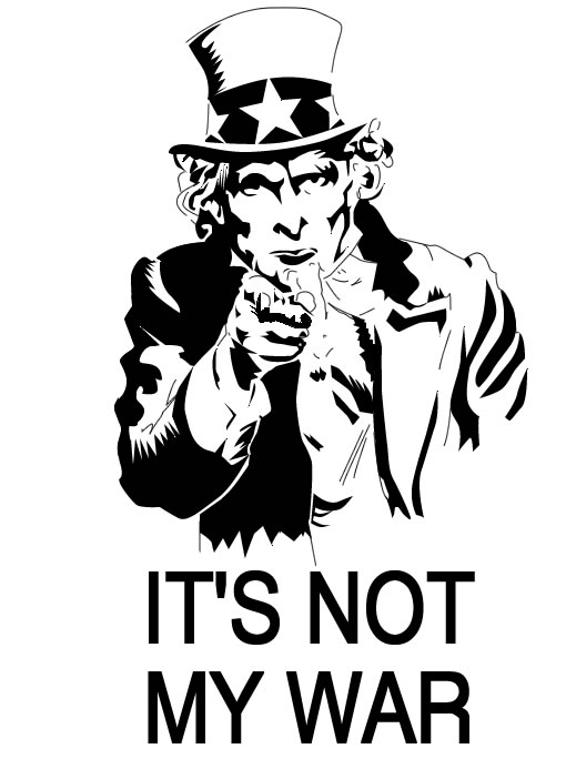 Stencil: It's Not My War by ccm84 on DeviantArt