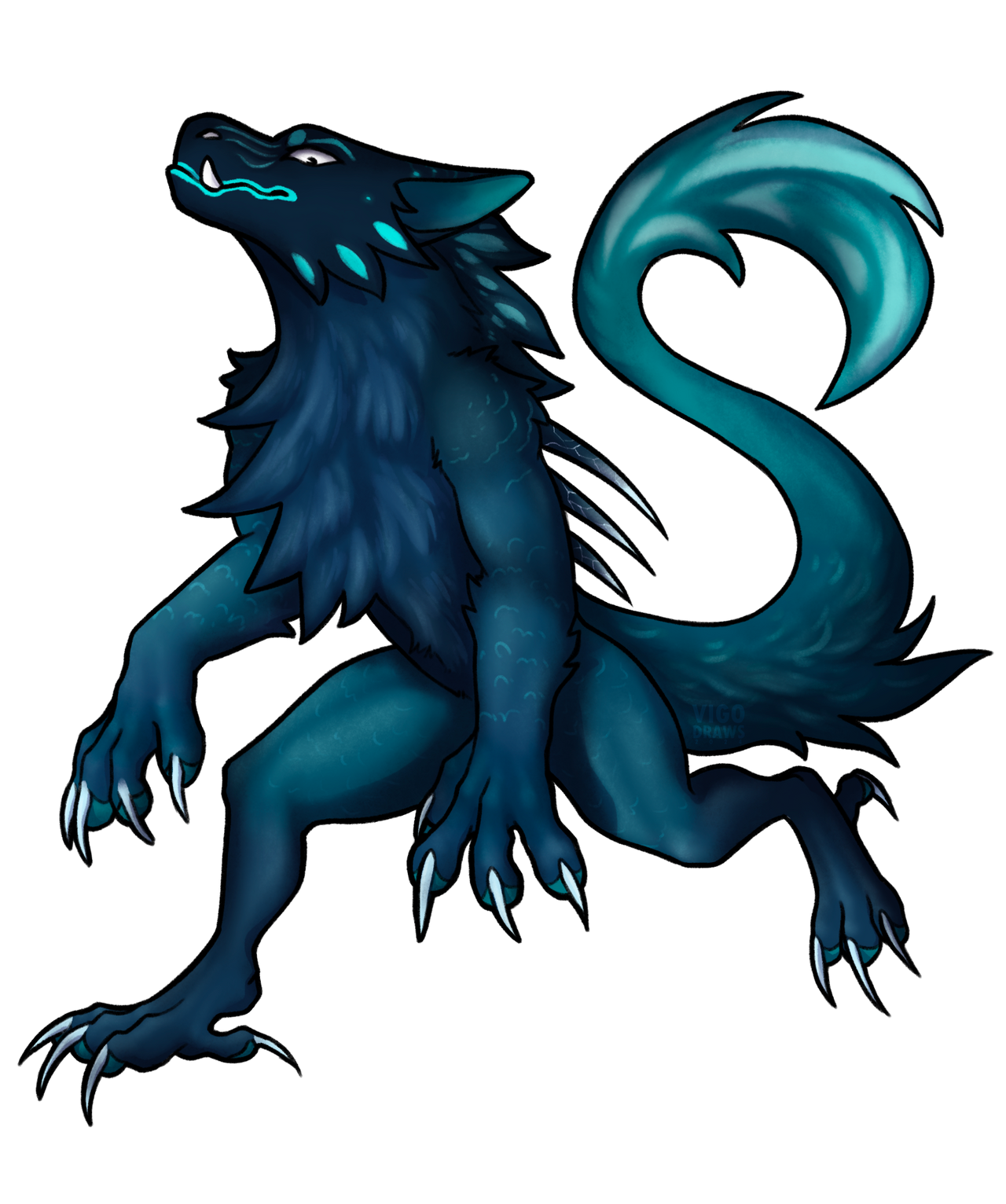 Swamp Monster 1 By Vigodraws On Deviantart