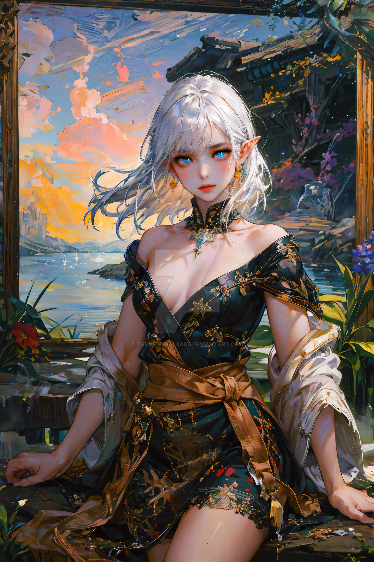 Sunset By Themedievalbard On Deviantart