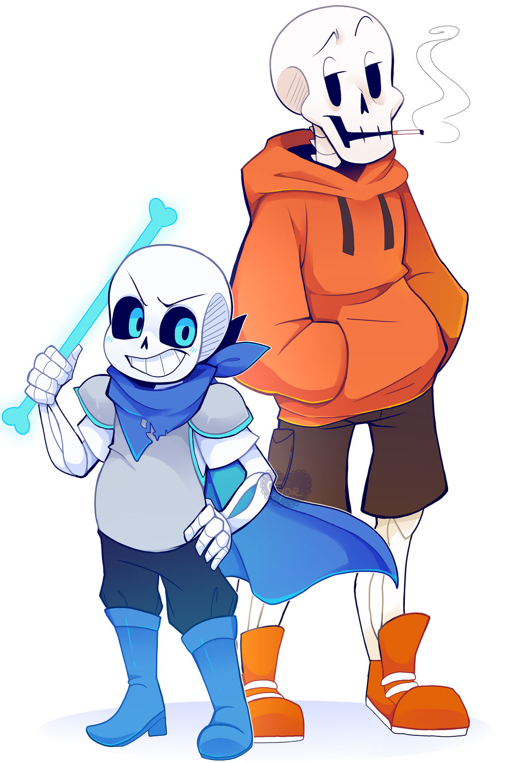 Underswap Sans Papyrus By Lillmae On Deviantart