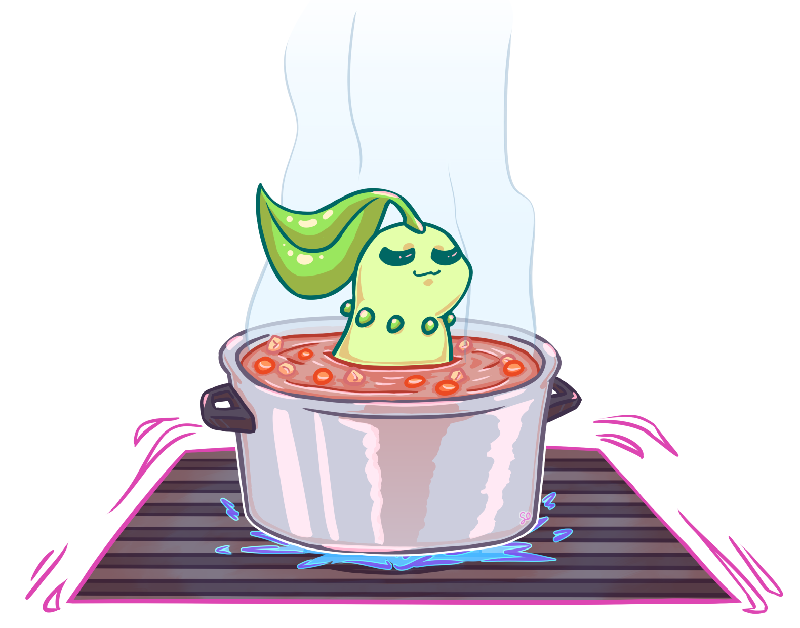 Pokemon Chikorita By Stevobread On Deviantart