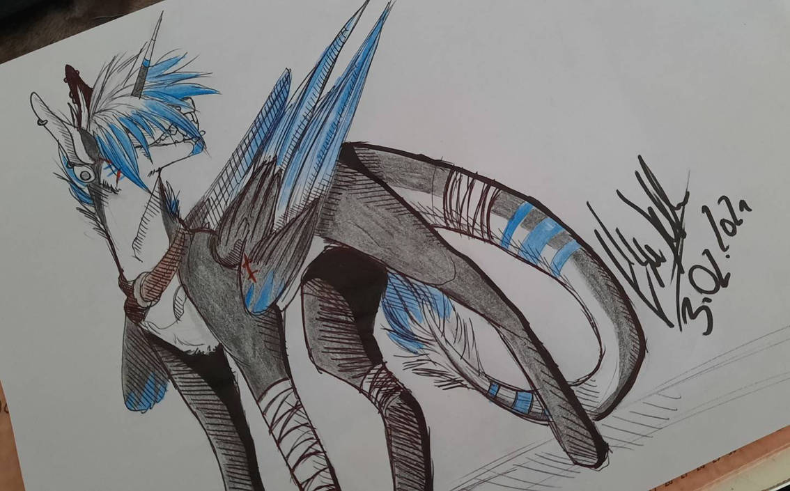 Seth Sketch By Tentaildemonwolf On Deviantart