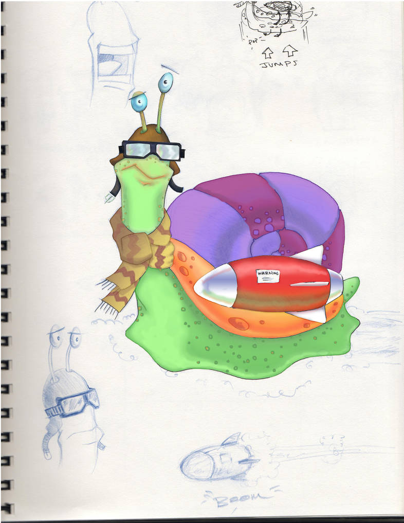 SnailRocket by stottt on DeviantArt